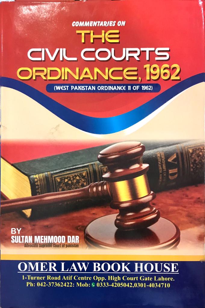 Commentaries on The Civil Court Ordinance, 1962 - Pakistan Law House