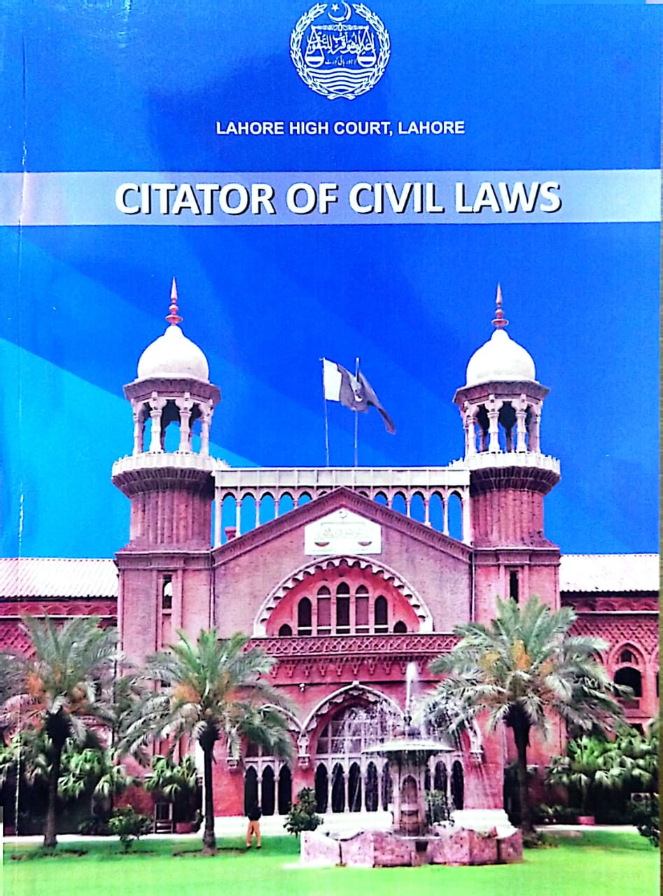 Citator of Civil Laws - Pakistan Law House