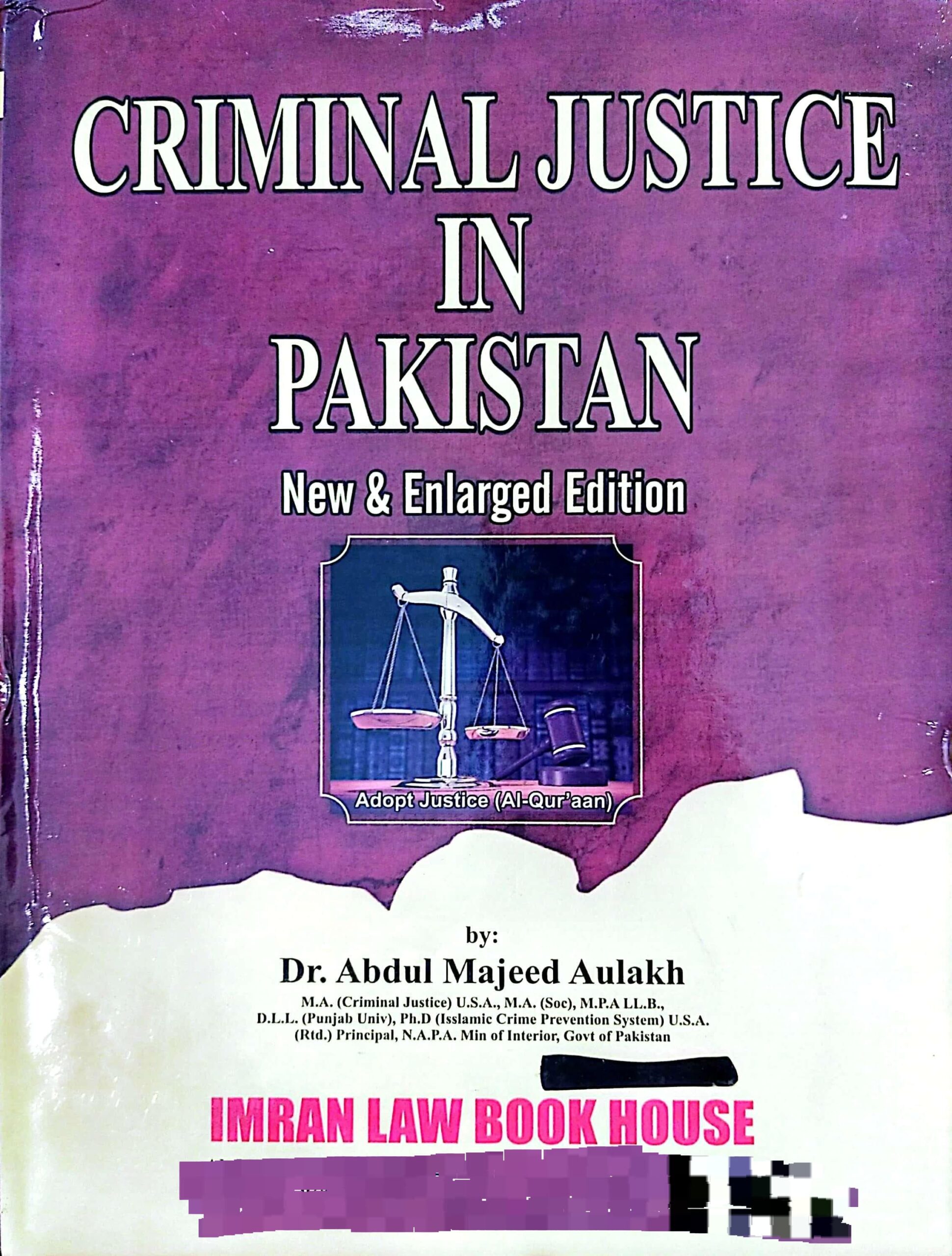 Criminal Justice System in Pakistan - Pakistan Law House