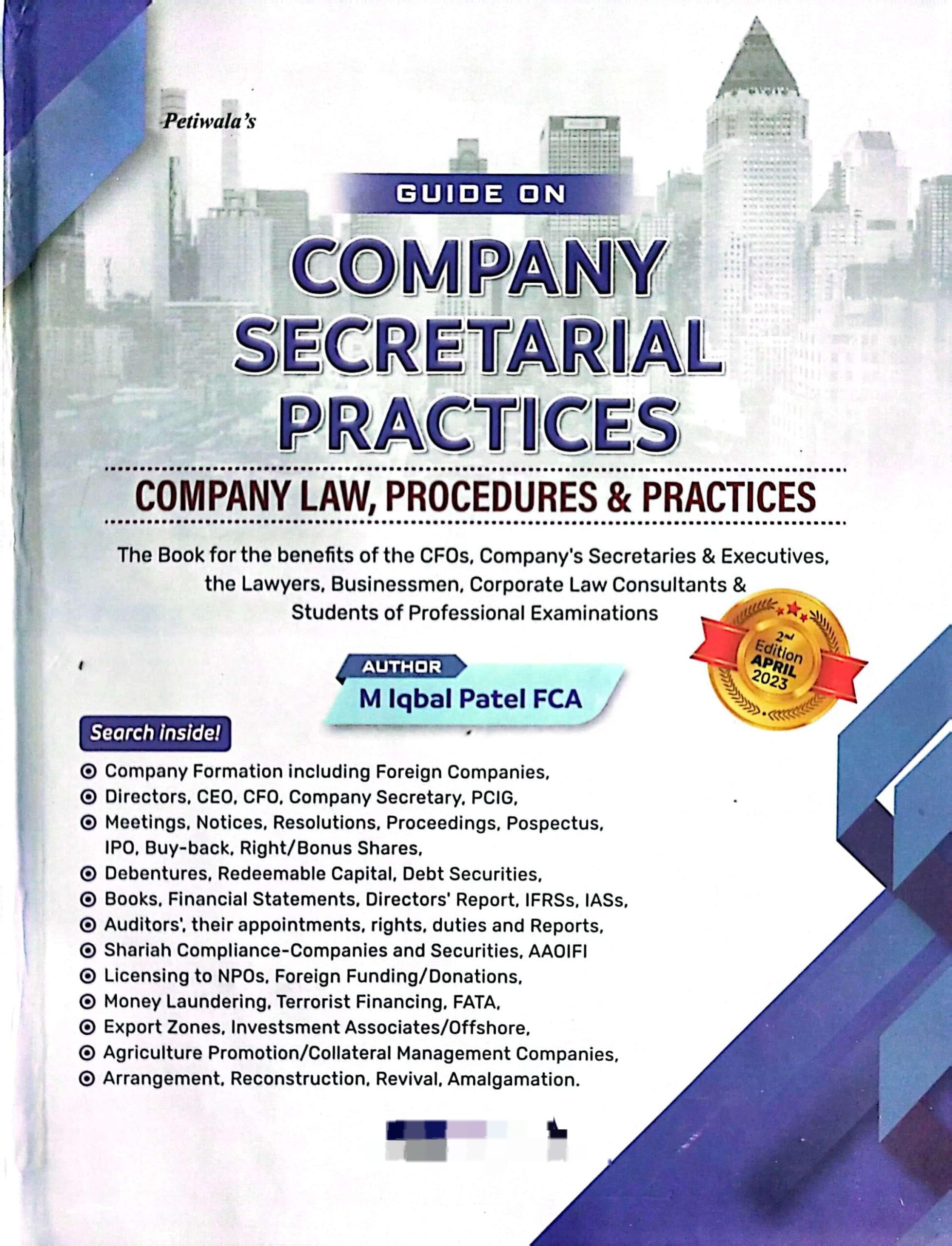 Guide on Company Secretarial Practices - Pakistan Law House